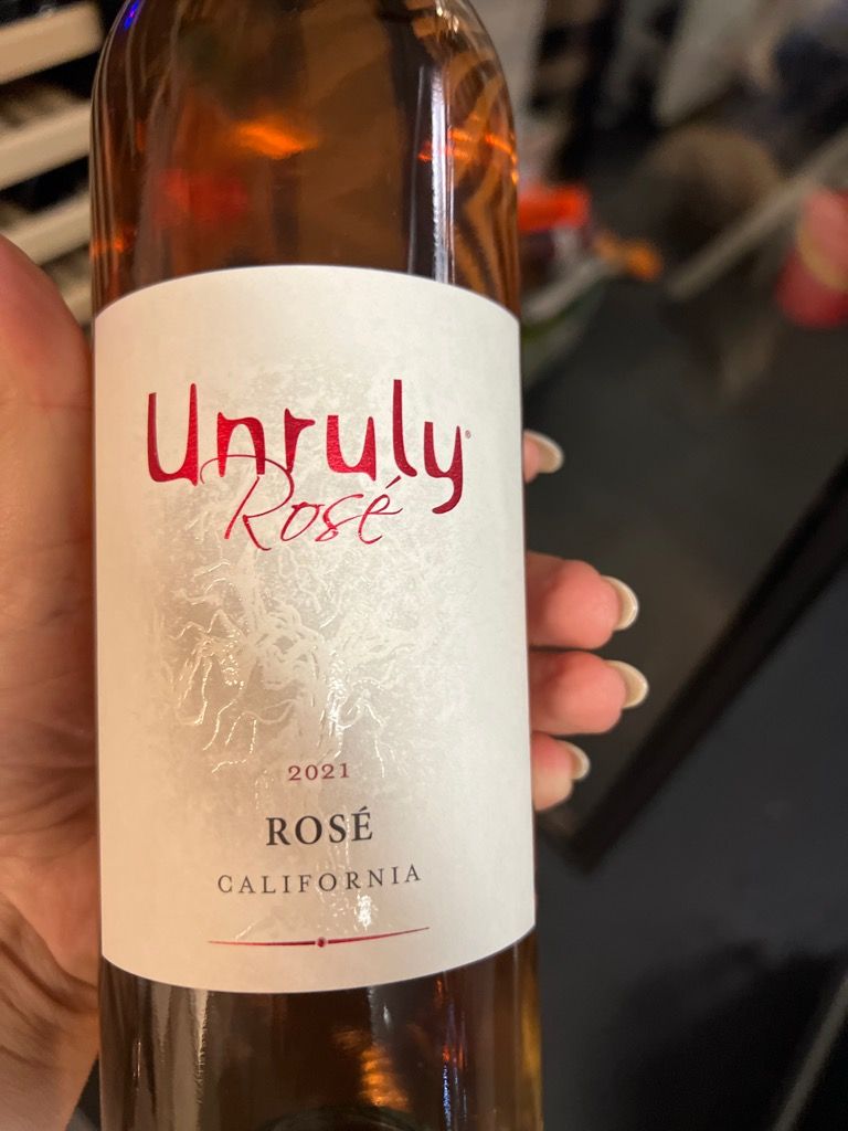 2021 Unruly Wine Cellars Rosé, USA, California, San Francisco Bay ...