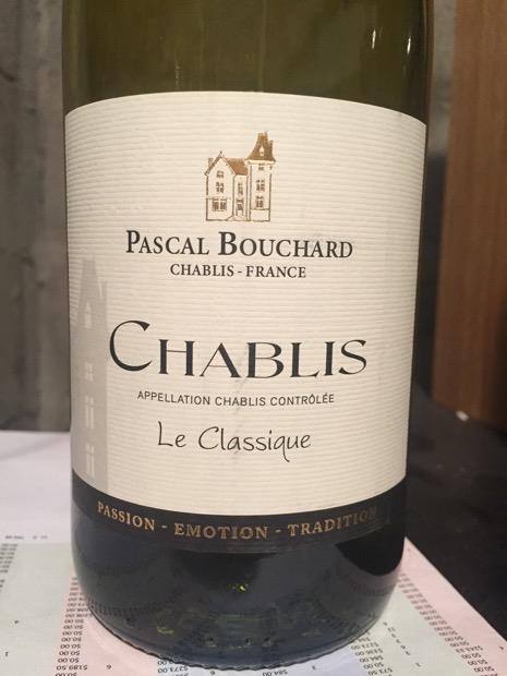 2017 Pascal Bouchard Chablis Le Classique, France, Burgundy, Chablis - CellarTracker