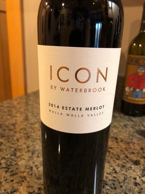2014 Waterbrook Merlot Icon, USA, Washington, Columbia Valley, Walla ...