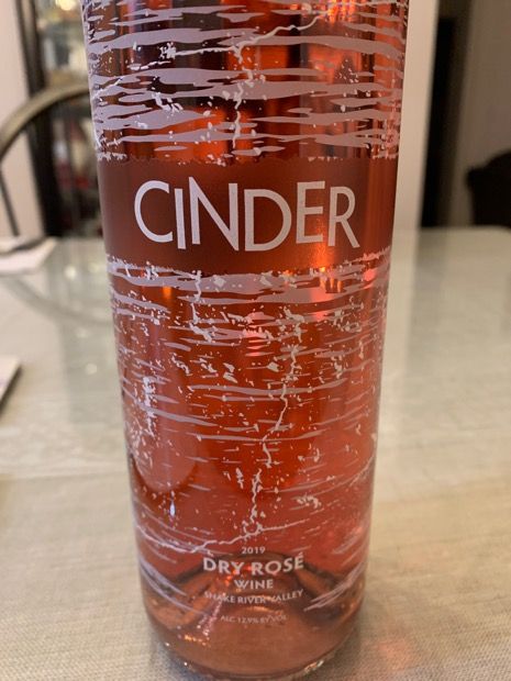 2019 Cinder Dry Rosé, USA, Idaho, Snake River Valley - CellarTracker