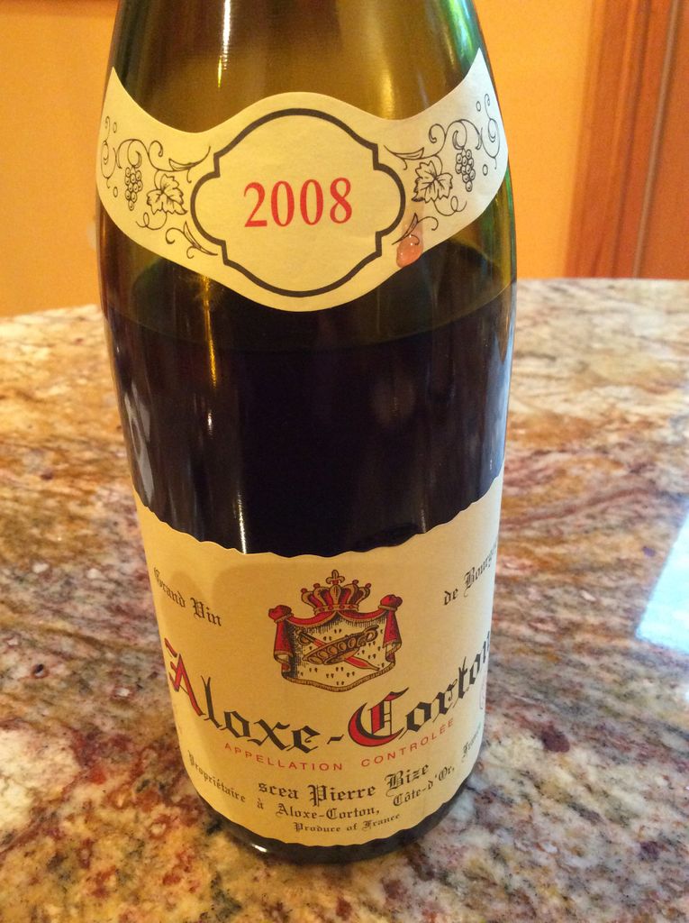 2015 Pierre Bize Aloxe-Corton, France, Burgundy, Côte de Beaune, Aloxe ...