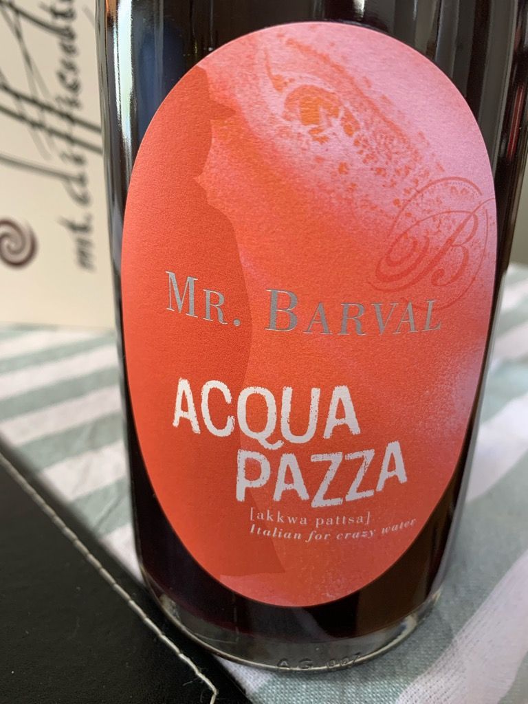 2022 Mr. Barval Chardonnay Acqua Pazza, Australia, Western Australia ...