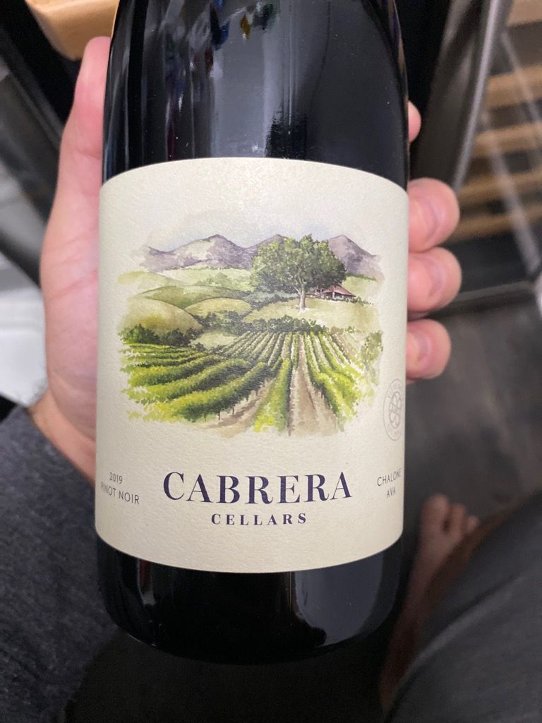 2018 Cabrera Cellars Pinot Noir, USA, California, Central Coast ...