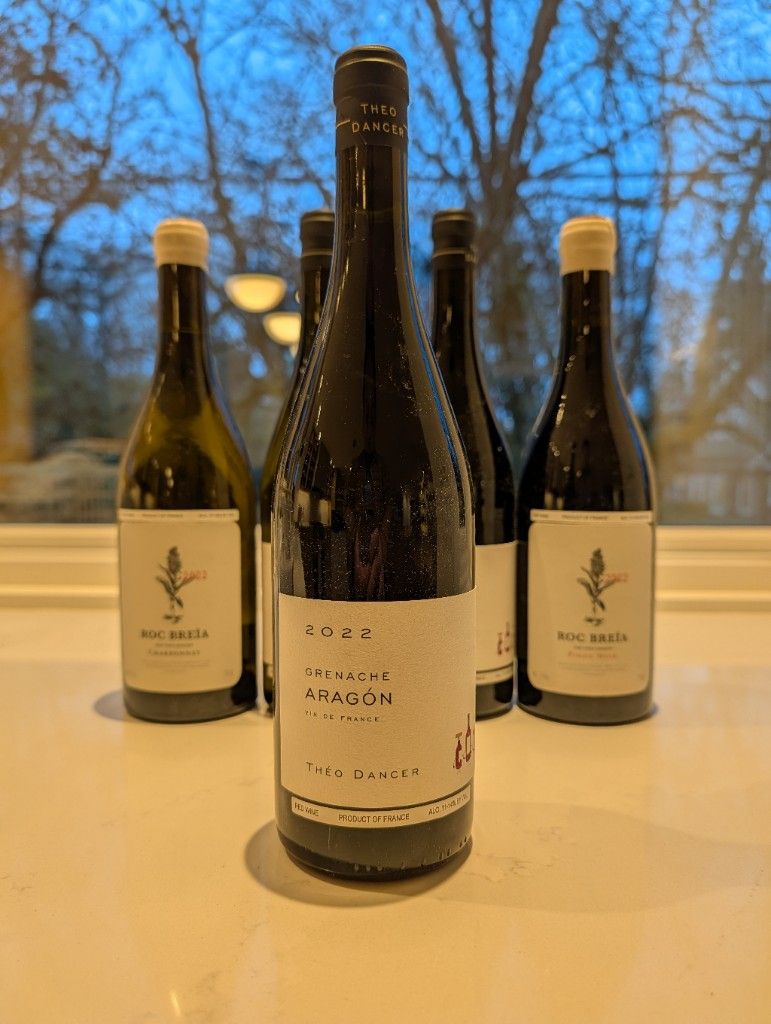 2022 Théo Dancer Grenache Aragon, France, Rhône, Vin de France ...
