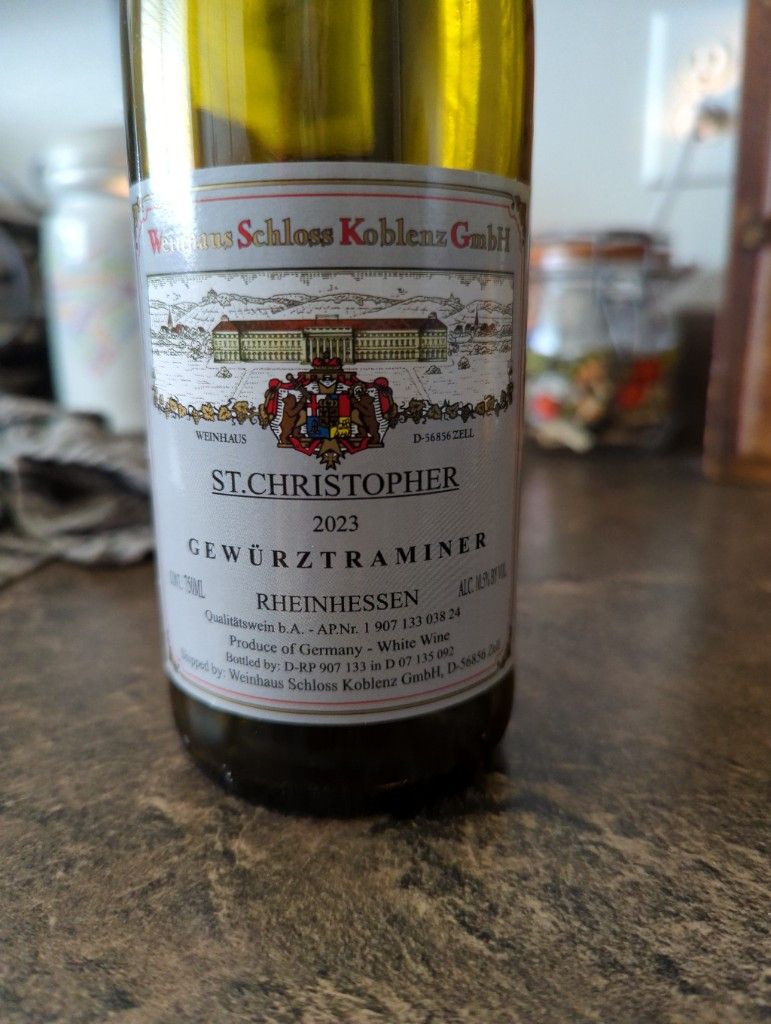 2023 Weinhaus Schloss Koblenz GmbH Gewürztraminer St. Christopher ...
