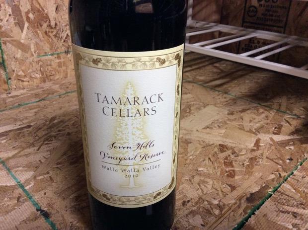 2010 Tamarack Cellars Reserve Seven Hills Vineyard, USA, Washington ...