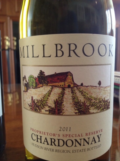 2012 Millbrook Chardonnay Proprietor's Special Reserve Millbrook ...