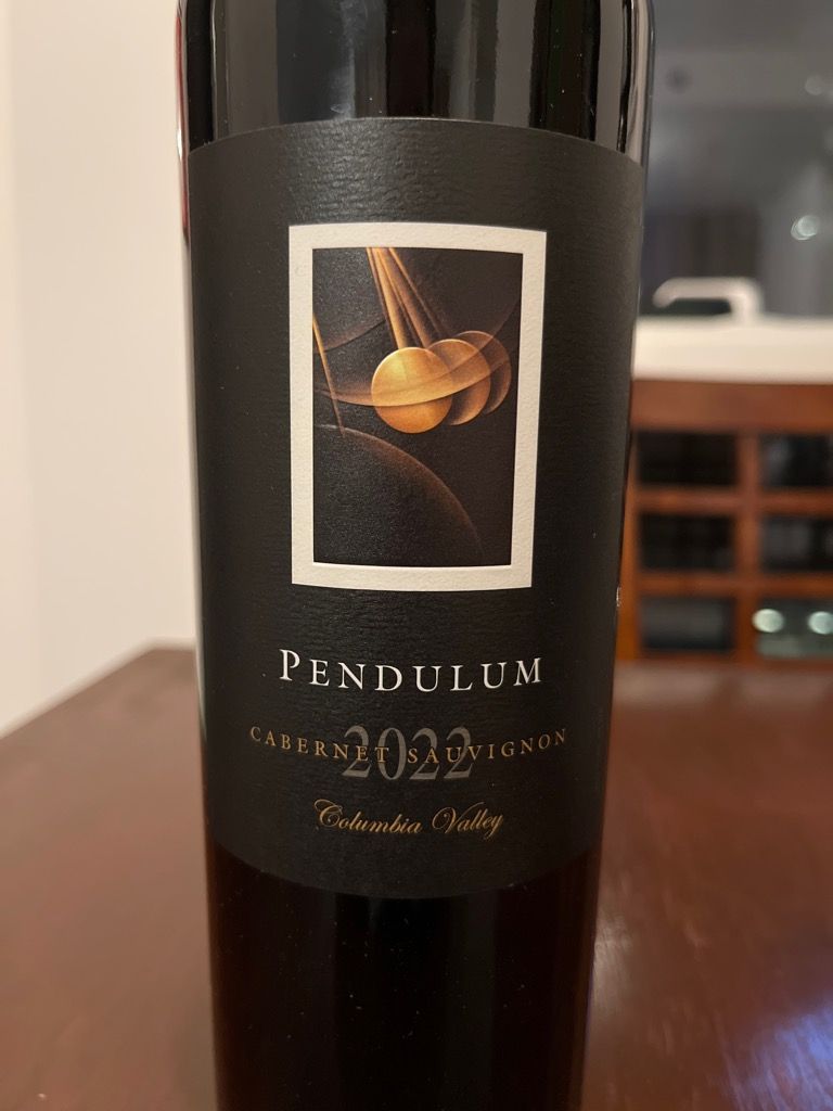 2022 Pendulum Cabernet Sauvignon, USA, Washington, Columbia Valley ...