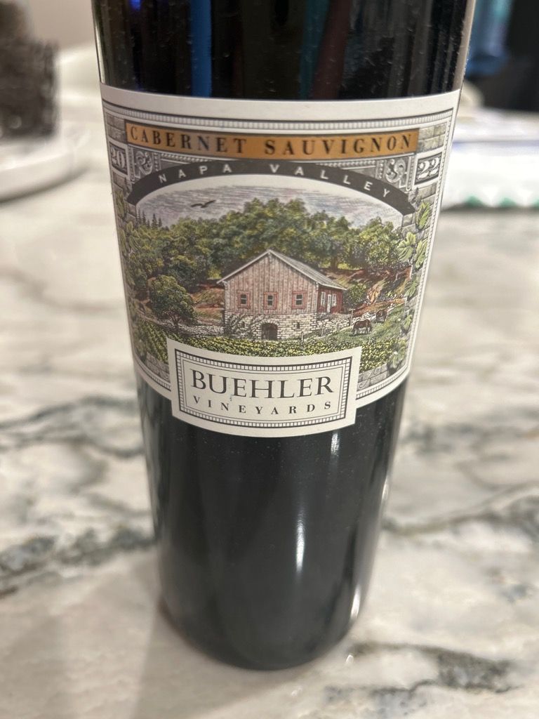2022 Buehler Vineyards Cabernet Sauvignon, USA, California, Napa Valley ...