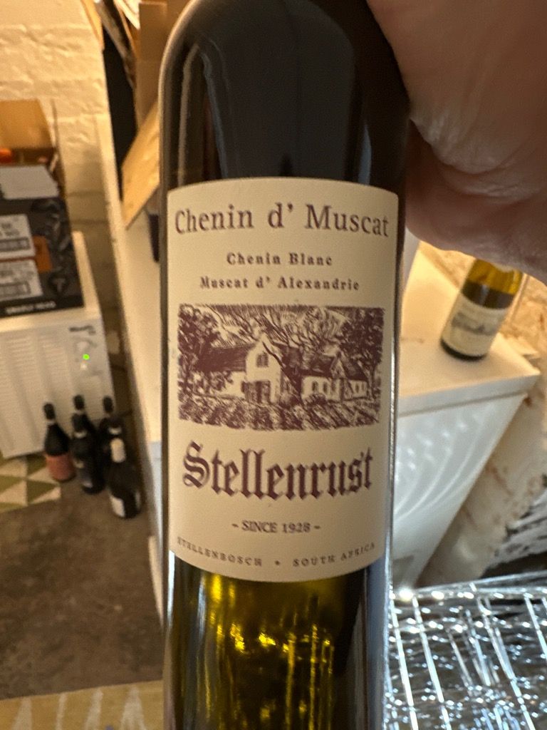2023 Stellenrust Chenin Blanc Chenin d'Muscat Noble Late Harvest, South ...