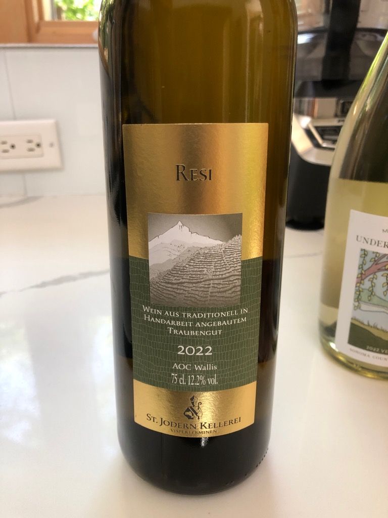 2022 St. Jodern Kellerei Resi Höchsten Weinberg Europas, Switzerland ...