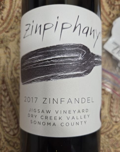 2017 2redWinery Zinfandel Zinpiphany Jigsaw Vineyard, USA, California ...