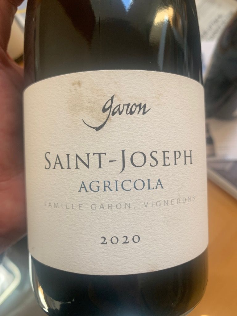 2020 Domaine Garon Saint-Joseph, France, Rhône, Northern Rhône, Saint ...