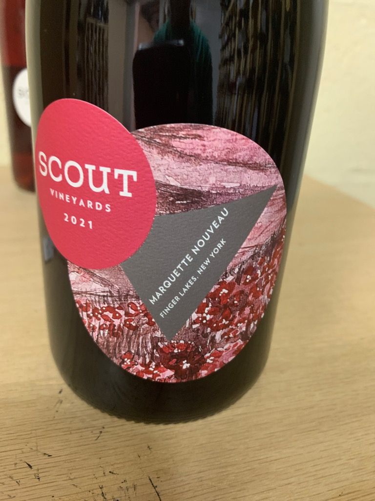 2022 Scout Vineyards Marquette Nouveau, USA, New York, Finger Lakes ...