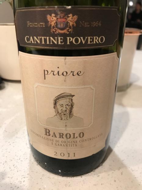 2011 Cantine Povero Barolo Priore, Italy, Piedmont, Langhe, Barolo ...