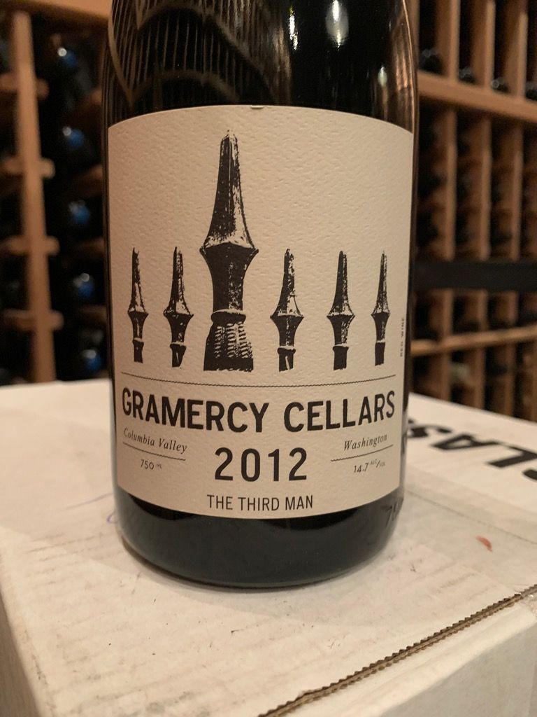 2012 Gramercy Cellars The Third Man, USA, Washington, Columbia Valley ...