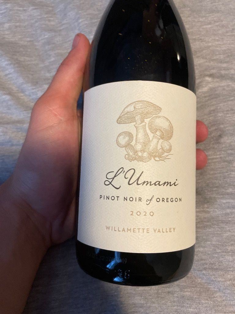 2023 L'Umami Pinot Noir, USA, Oregon, Willamette Valley - CellarTracker