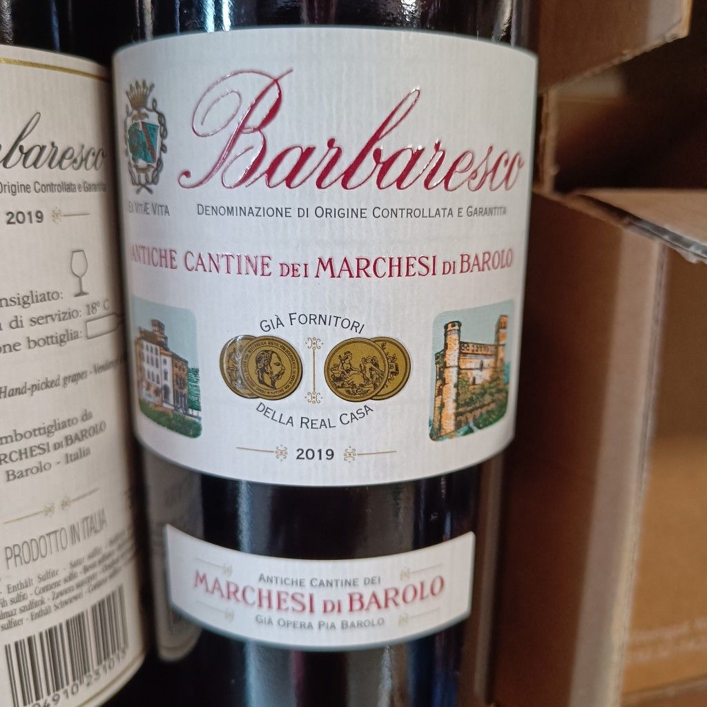 2019 Marchesi di Barolo Barbaresco, Italy, Piedmont, Langhe, Barbaresco ...