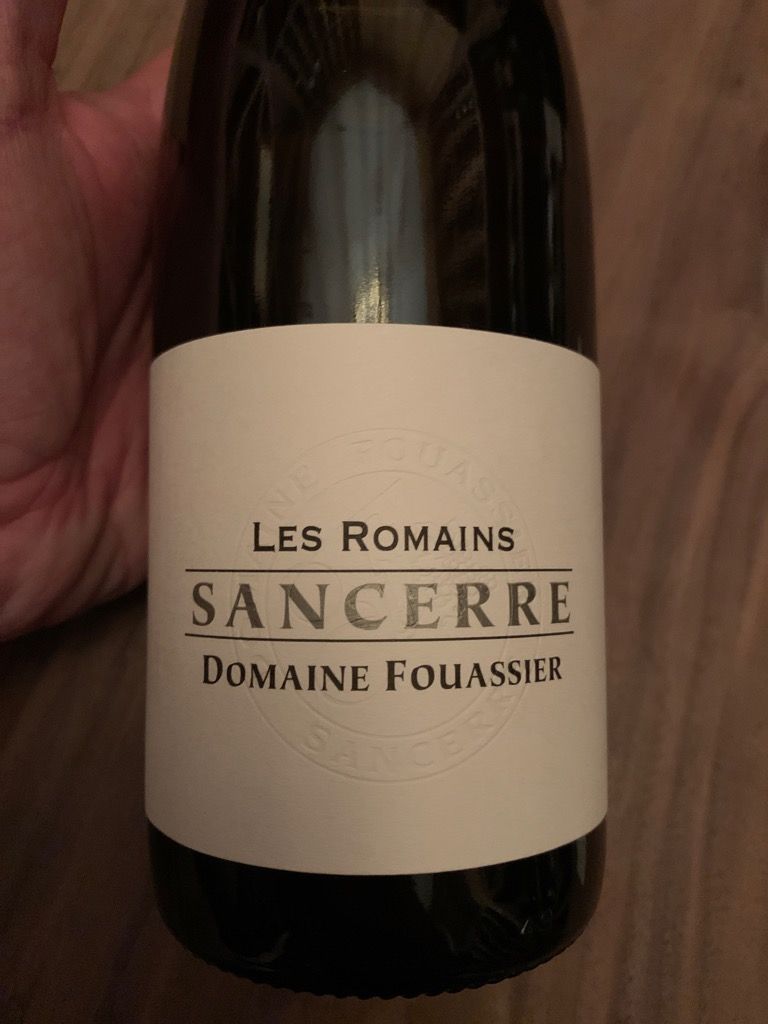 2018 Fouassier Sancerre Les Romains, France, Loire Valley, Upper Loire ...