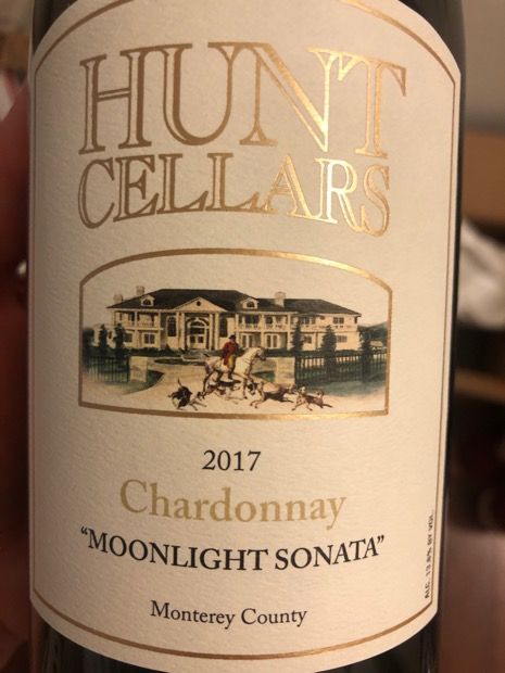2017 Hunt Cellars Chardonnay Moonlight Sonata, USA, California, Central ...