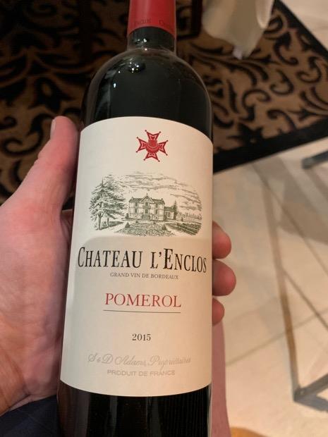 2015 Château L'Enclos, France, Bordeaux, Libournais, Pomerol ...