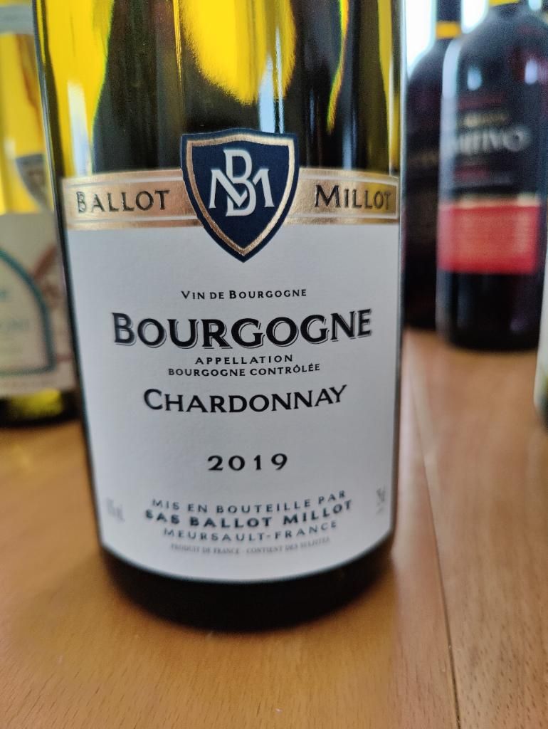 2020 Ballot-Millot & Fils Chardonnay Bourgogne, France, Burgundy ...