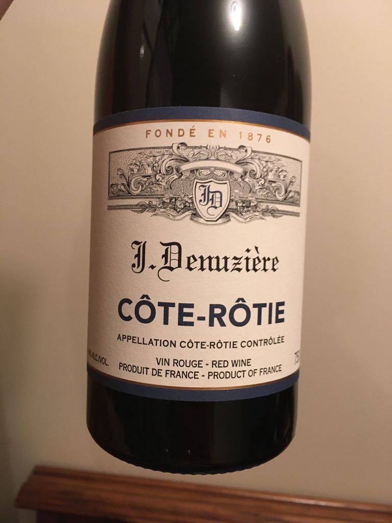 2020 J. Denuzière Côte-Rôtie, France, Rhône, Northern Rhône, Côte-Rôtie ...