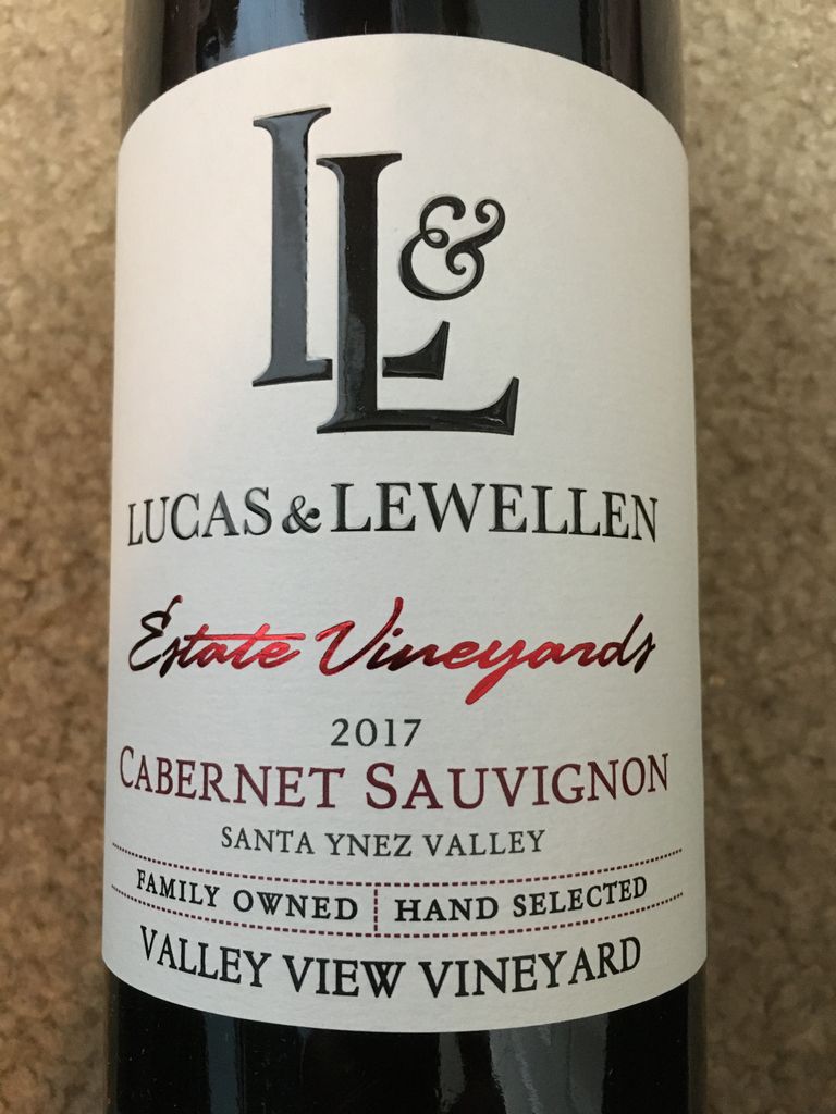 2022 Lucas & Lewellen Cabernet Sauvignon, USA, California, Central ...