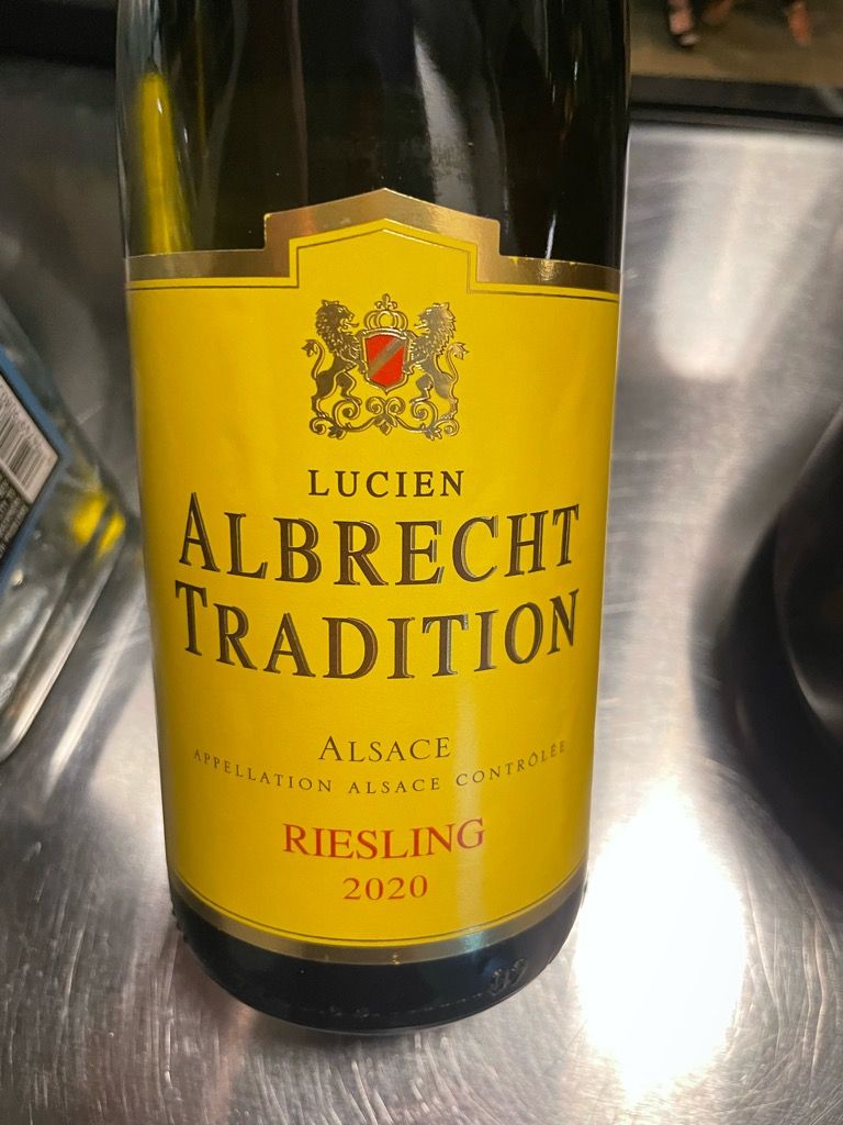 2020 Lucien Albrecht Riesling Tradition, France, Alsace - CellarTracker
