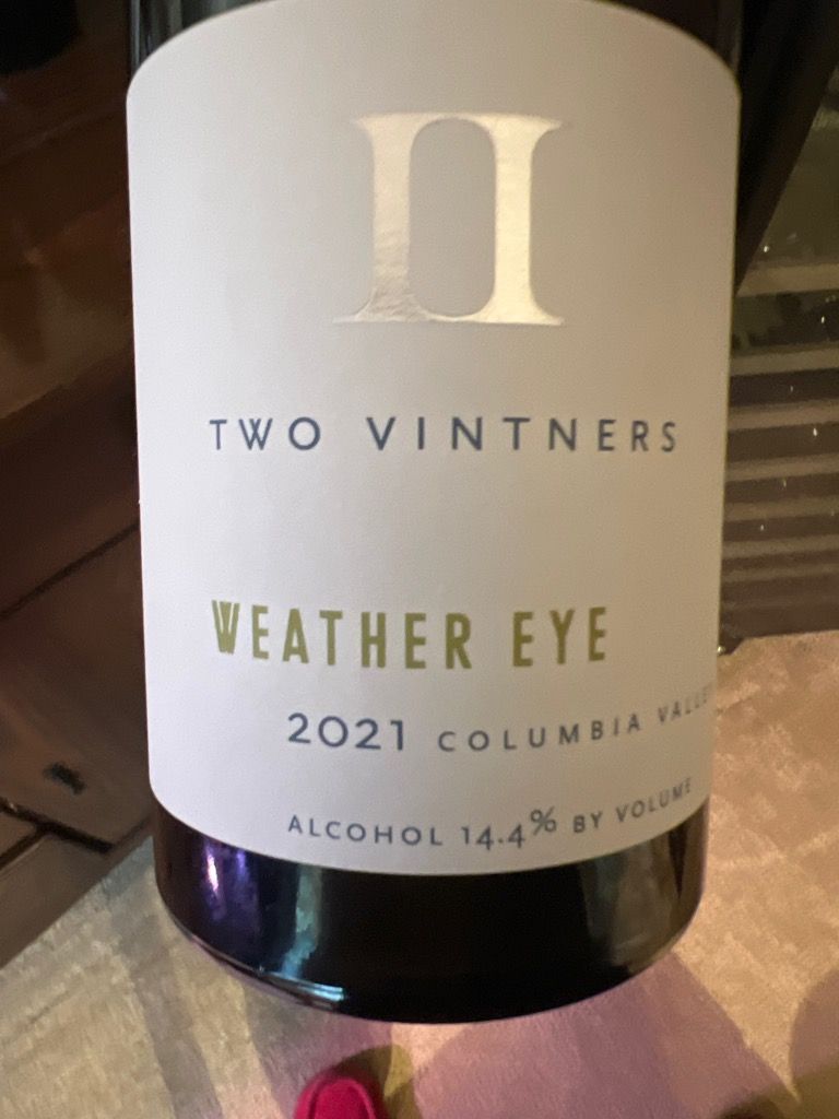 2021 Two Vintners Grenache Blanc Weather Eye Vineyard, USA, Washington ...