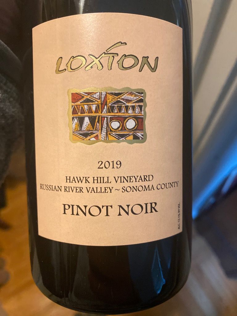 2021 Loxton Pinot Noir Hawk Hill Vineyard, USA, California - CellarTracker