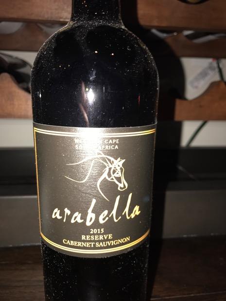 2015 Arabella Cabernet Sauvignon Reserve, South Africa, Western Cape ...