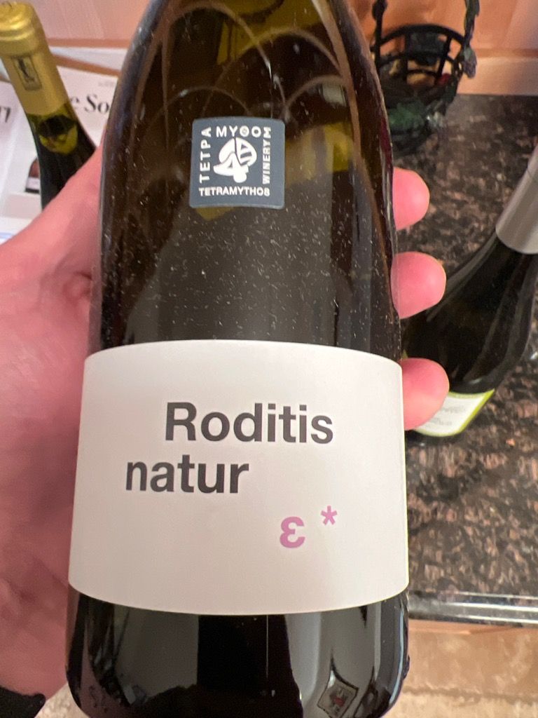 2022 Tetramythos Roditis Natur e, Greece, Peloponnisos, Patras - CellarTracker