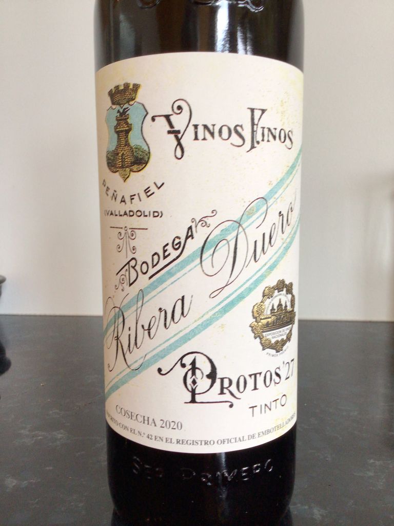 2021 Bodegas Protos Ribera del Duero Protos 27, Spain, Castilla y León ...