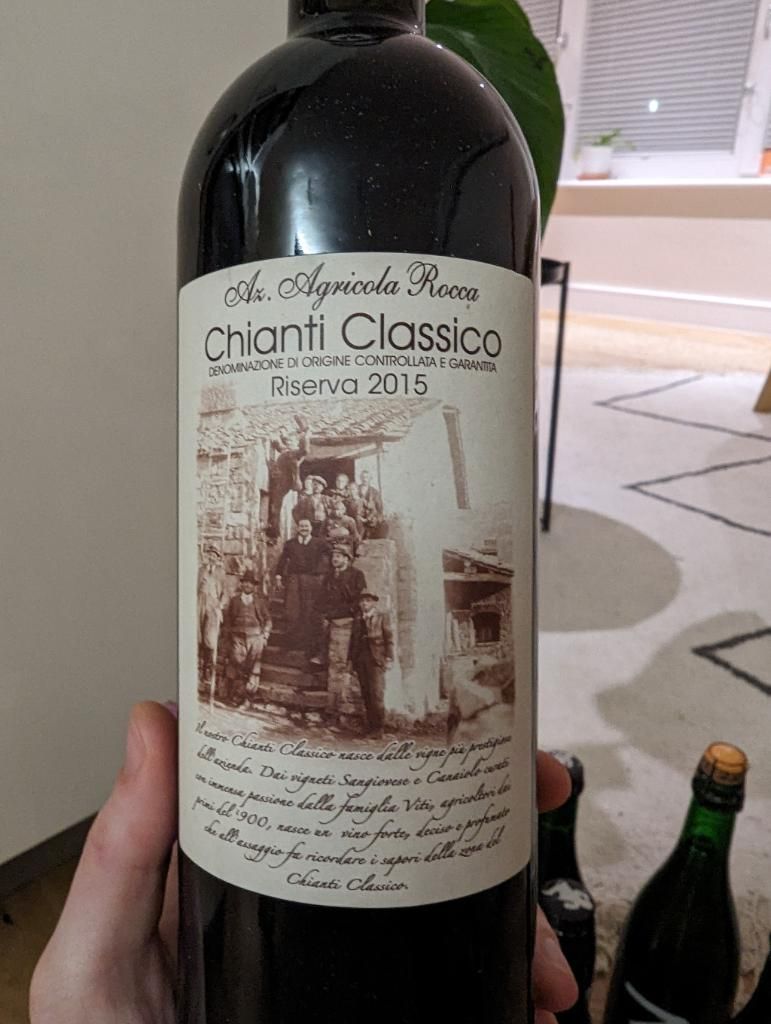 2015 Azienda Agricola Rocca Chianti Classico Riserva, Italy, Tuscany ...