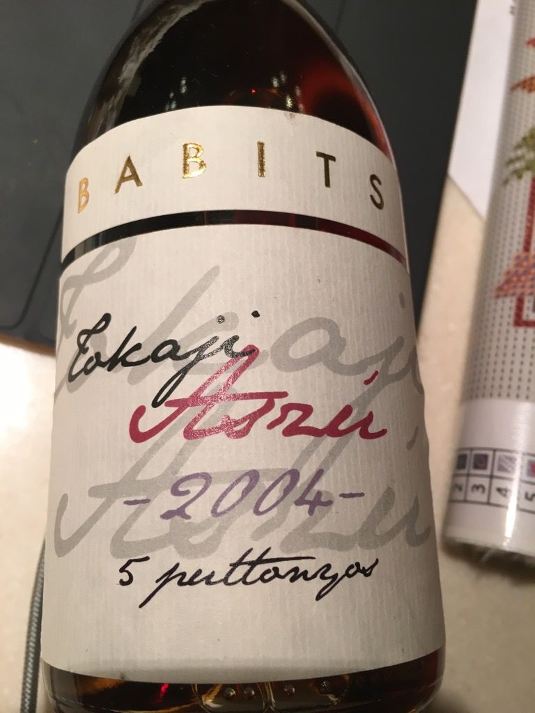2017 Babits Tokaji Aszú 5 Puttonyos Kincsem, Hungary, Tokaji ...