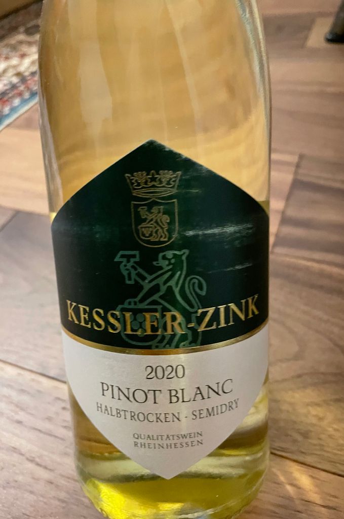 2020 Kessler-Zink Pinot Noir Rheinhessen, Germany, Rheinhessen ...