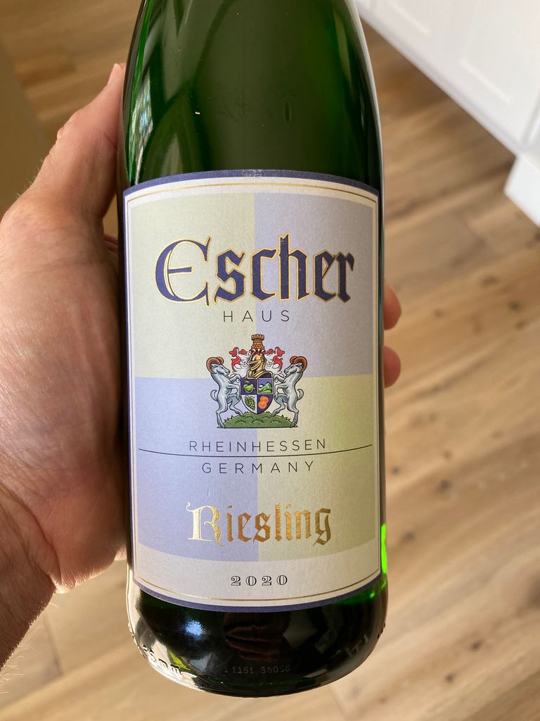 2021 Escher Haus Riesling, Germany, Rheinhessen - CellarTracker