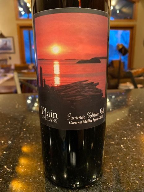 2015 Plain Cellars Summer Solstice Red, USA, Washington, Columbia ...