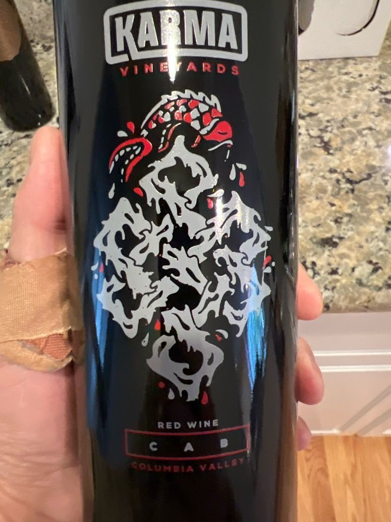 2020 Karma Vineyards Cabernet Sauvignon Harmony Cab, USA, Washington, Columbia Valley ...
