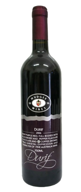 2011 Mudgee Wines Durif, Australia, New South Wales, Central Ranges ...