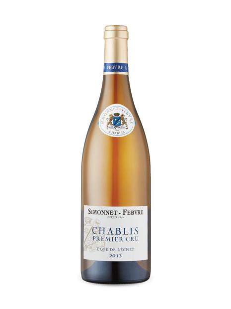 2013 Simonnet-Febvre Chablis 1er Cru Côte de Léchet, France, Burgundy ...