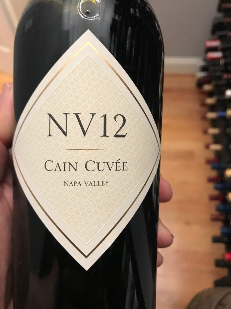 NV Cain Vineyard & Winery Cain Cuvée NV12, USA, California, Napa Valley ...