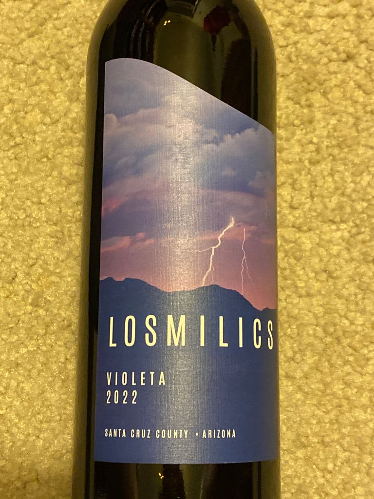 2022 Los Milics Violeta, USA, Arizona - CellarTracker