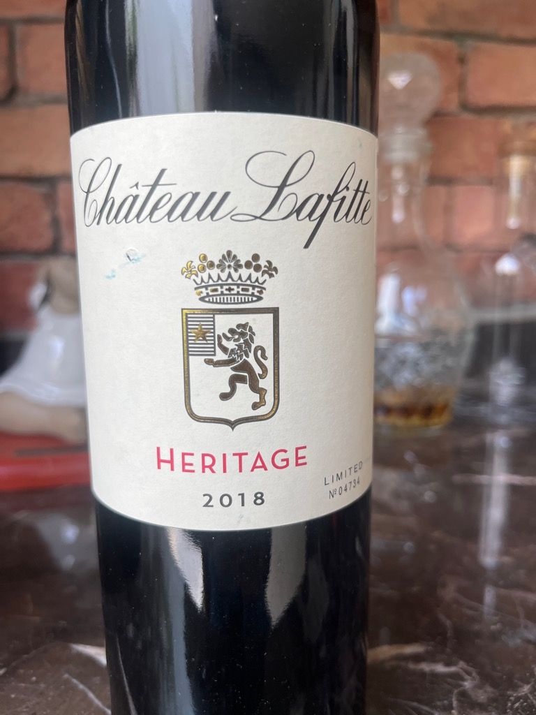 2018 Château Lafitte Heritage, France, Bordeaux, Côtes de Bordeaux ...