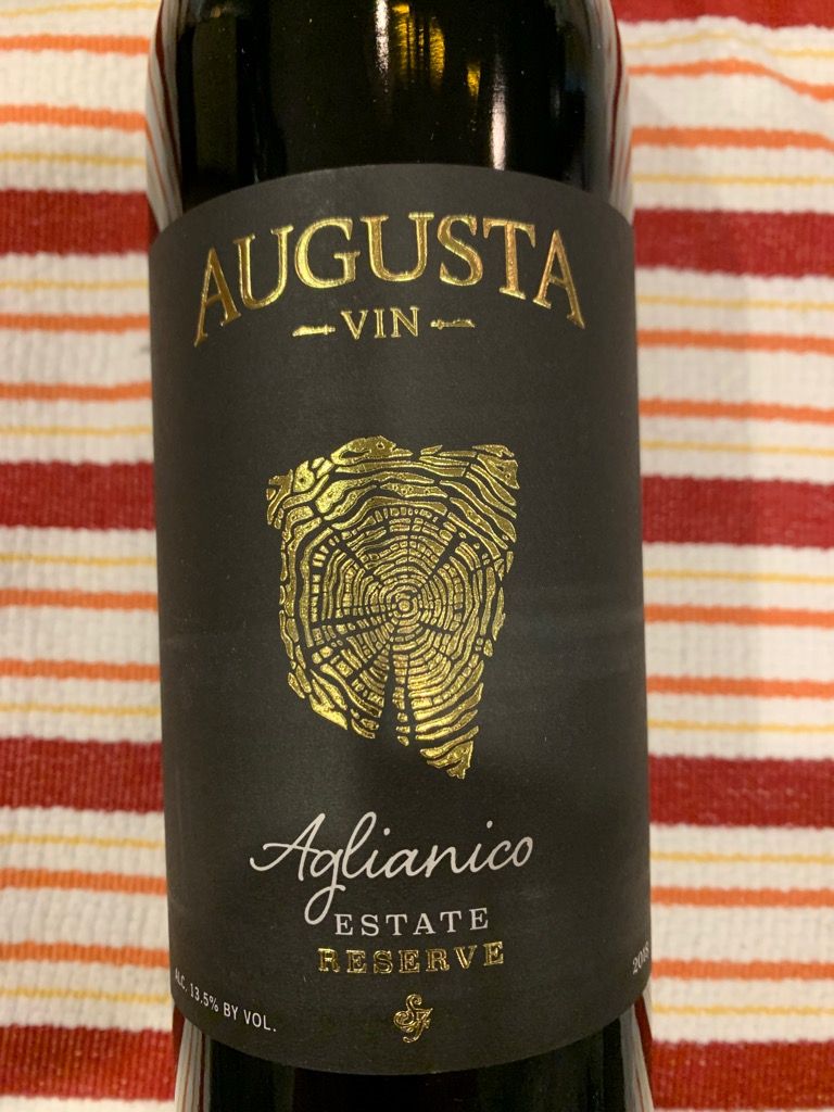 2018 Augusta Vin Aglianico Estate, USA, Texas, Texas Hill Country ...