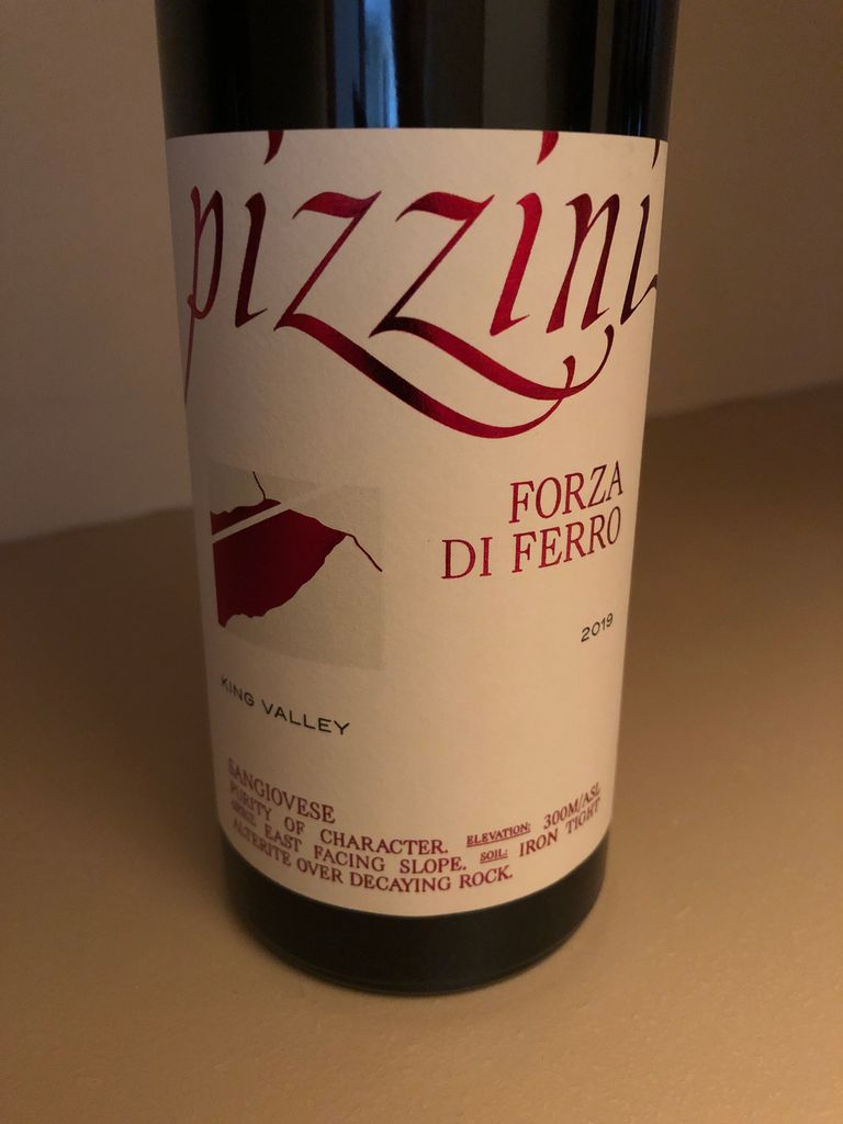 2019 Pizzini Sangiovese Forza di Ferro, Australia, Victoria, North East ...