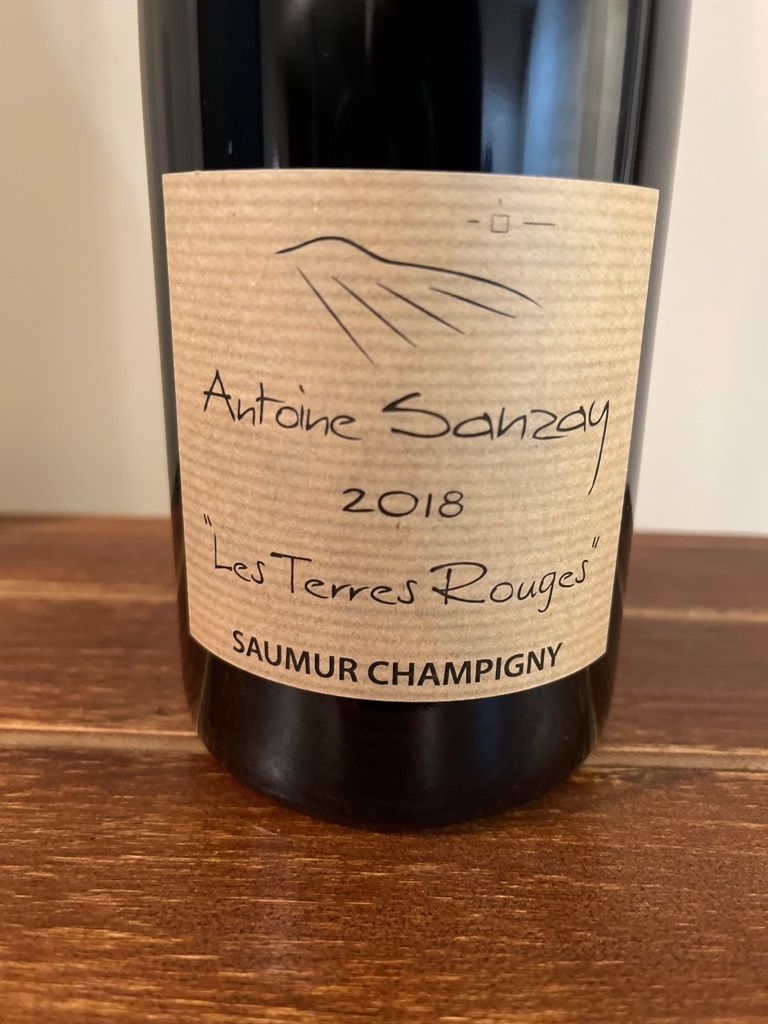 2019 Antoine Sanzay Saumur-Champigny Les Terres Rouges, France, Loire ...