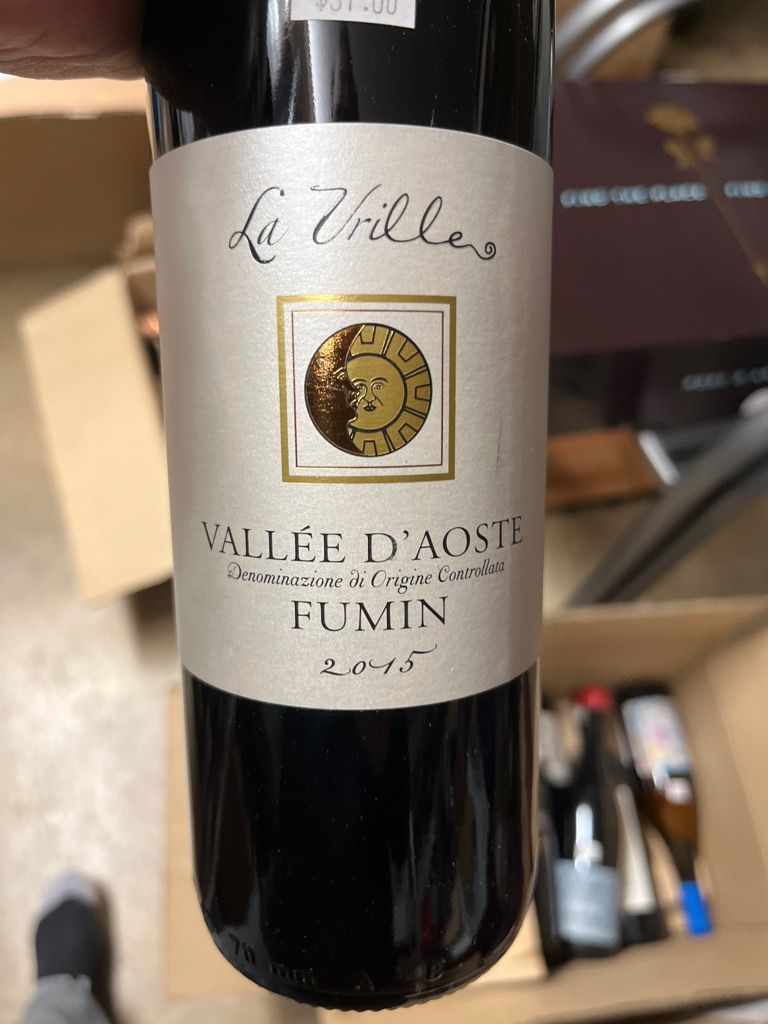 2015 La Vrille Fumin, Italy, Valle d'Aosta - CellarTracker