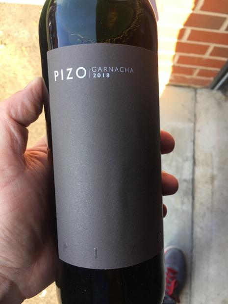 2019 Pizo Garnacha, Spain, Aragón, Cariñena - CellarTracker